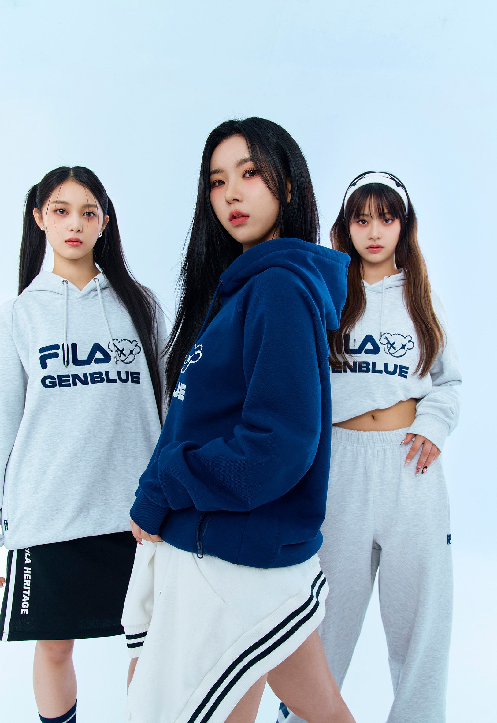Z世代少女看過來～♡ FILA X GENBLUE幻藍小熊聯名來襲！引領台灣